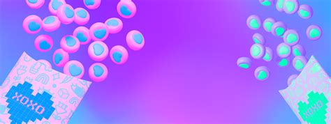 3d 렌더 패션 진 콜라주 배너 달콤한 상자 사탕 마음 보라색 공간에 텍스트 Xoxo 발렌타인 데이 생일 파티 축하 컨셉 픽셀 아트에 대한 스톡 사진 및 기타 이미지