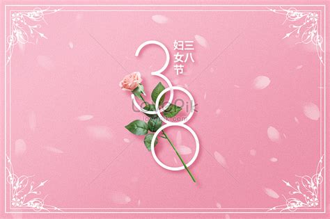 핑크 간단한 여성의 날 배경 배경 사진 및 창의적인 일러스트 무료 다운로드 Lovepik