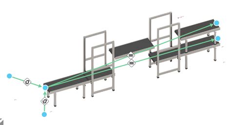 Lift Conveyor Process Modeling Visual Components The Simulation