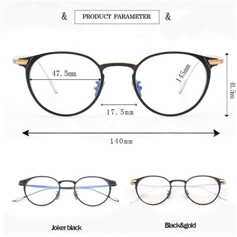 Aissuarvey Round Full Rim Titanium Frame Unisex Eyeglasses Ufo061