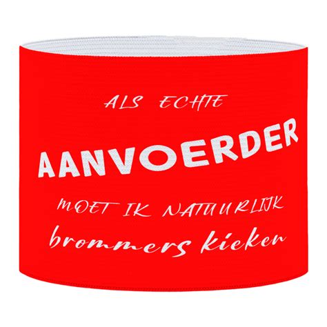 Brommers Kieken Rood Captain Fc