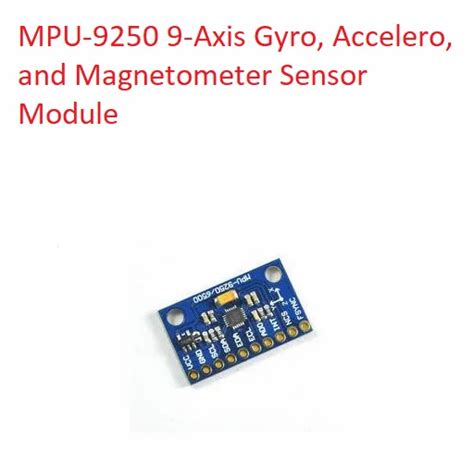 Mpu 9250 9 Axis Attitude Gyro Accelero And Magnetometer Sensor Module At ₹ 210 Piece