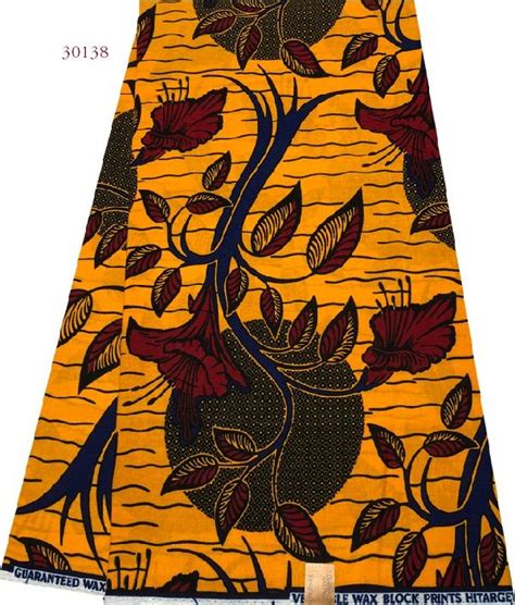 Guaranteed Wax Block Prints An Exotic Mixture Of Vibrant Colors And