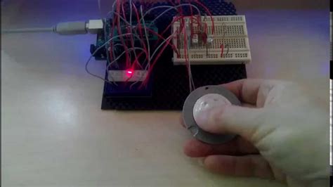 HDD Motor As Rotary Encoder Using LM And Arduino With LED Rotation Display YouTube
