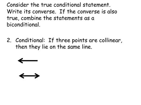 Ppt Identify The Hypothesis And The Conclusion Of Each Conditional