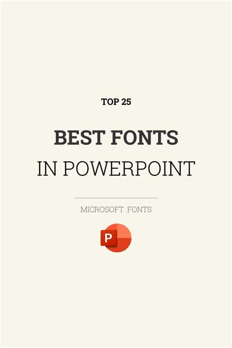 25 best fonts for powerpoint in 2024 business logo fonts business