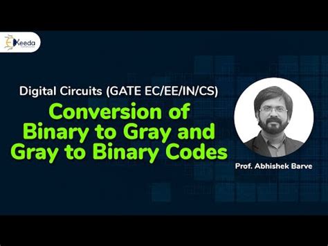 Solving Binary To Gray And Gray To Binary Conversion Problems In GATE Digital Circuits Logic