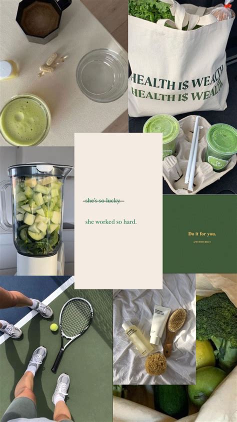 Green Juice For A Refreshing Wellness Aesthetic