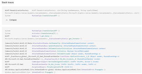 AttachedCardShadow Crashes Side Loaded Packaged WinUI App Issue CommunityToolkit