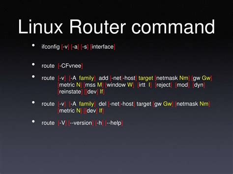 PPT Basic Linux Router I PowerPoint Presentation Free Download ID 3471856