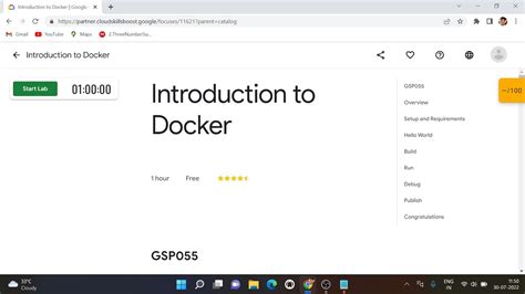 Introduction To Docker Qwiklabs Youtube
