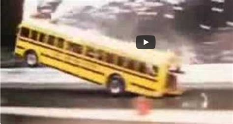 Something You Dont See Everyday School Bus Wheelie