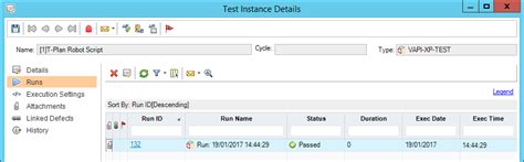 HP ALM Quality Center Integration T Plan Robot Documentation