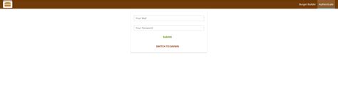github rajdeepsr2007 react burger builder with authentication react