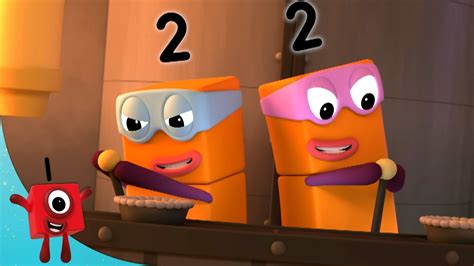 Numberblocks Trick Or Treat With The Terrible Twos Learn To Count Learning Blocks Youtube