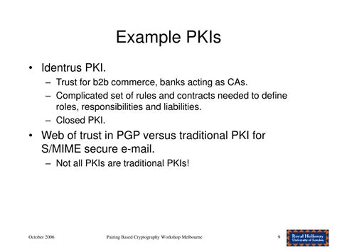 Ppt Pki Problems Id Based Solutions Powerpoint Presentation Free Download Id3202496