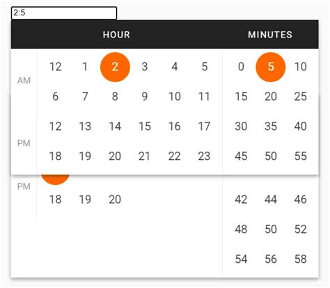 Convenient Time Picker In Vanilla Javascript Fgtimepicker Css Script
