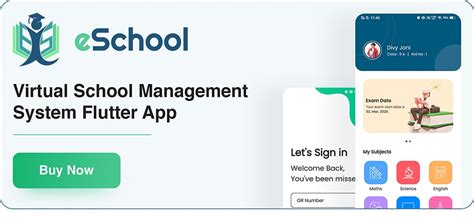Teacher Flutter App ESchool Virtual School Management System Buy Apps Themes UI Templates