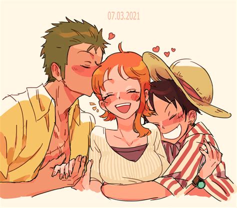 One Piece Zoro X Nami