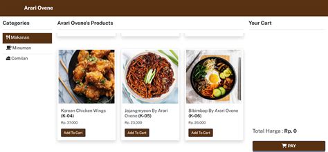 GitHub Fadillaratna Ordering App React Js