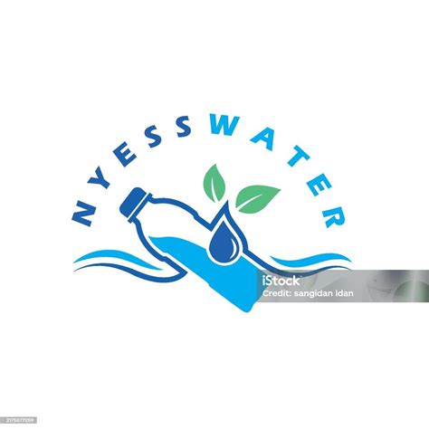 미네랄 워터 로고 아이콘 벡터 컨셉 디자인 템플릿 로고에 대한 스톡 벡터 아트 및 기타 이미지 로고 물 비즈니스 Istock