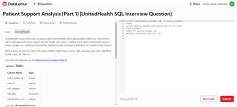 Shaik Salma Masthana On Linkedin Sql Datascience Stratascratch