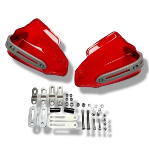 Royal Enfield Hunter Classic Reborn Meteor 350cc Handguard Set Red