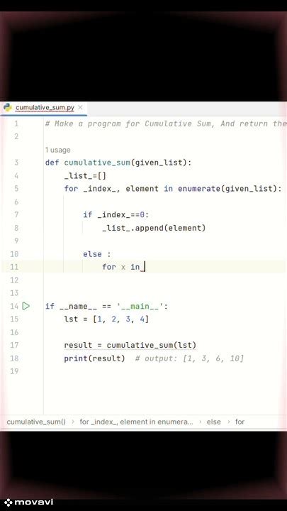 Learn Python 🌟 Cumulative Sum Of Lists Effortlessly For Beginners Codenewbie Realpython