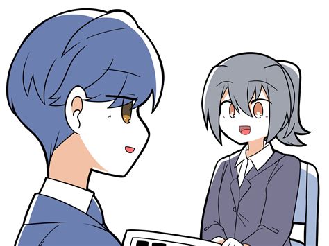 面接試験｜無料イラスト素材サイト｜ハロー！kjイラストネット｜登録不要・商用利用可・ダウンロード無制限！