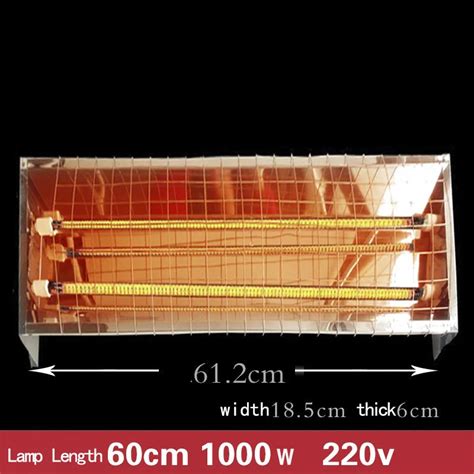 페인트 경화 가열 튜브 페인팅 및 베이킹 페인트 가구 베이킹 난방 램프 적외선 베이킹 튜브파이프 Aliexpress