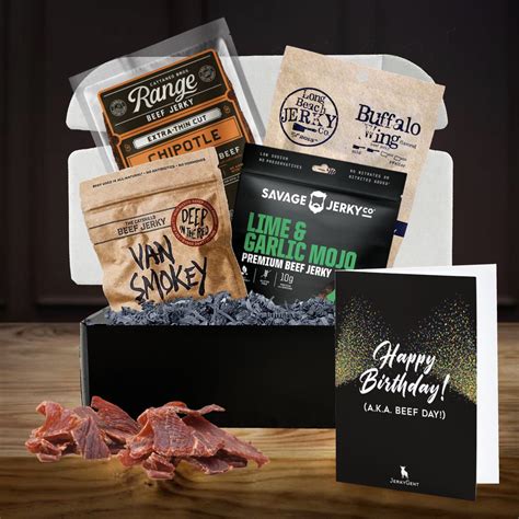Beef Jerky T Box Prepaid Monthly Jerky Club Jerkygent