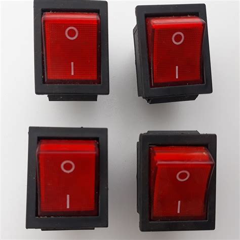4 Pin And 6 Pin Rocking Switch 6 Pin And 4 Pin Red Switch Shopee Malaysia