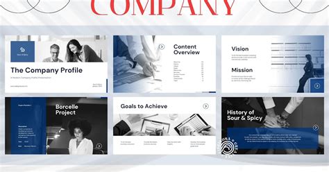 Шаблон Powerpoint для профиля компании Шаблоны презентаций Включая профиль и бизнес Envato