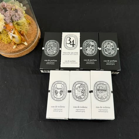 柴媽黑白賣Diptyque 原廠試管 淡香精 淡香水 1 2ml 玫瑰之水 花都之水 青蕨 杜桑 奧利恩 1 2ml 蝦皮購物