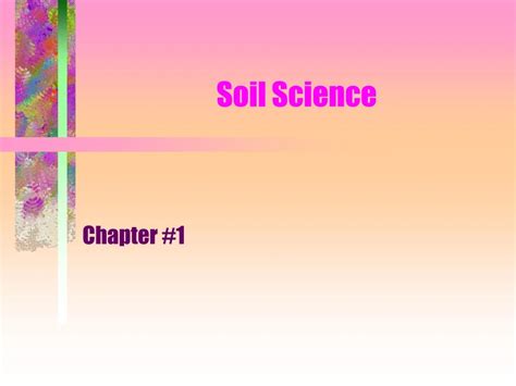 PPT Soil Science PowerPoint Presentation Free Download ID 8724511
