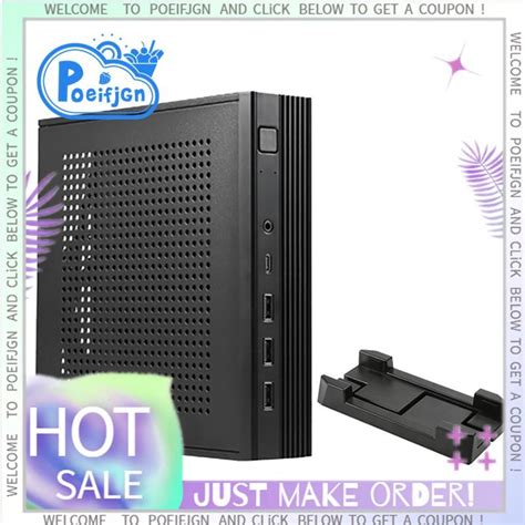 [poeifjgn] Tx06 Mini Htpc Itx Case Typec Desktop Back Mount Mini Chassis Shopee Việt Nam
