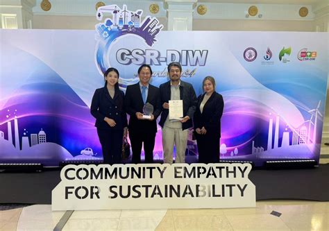 Csr Diw Award Presentation 2024 Thai Nippon Steel Engineering And Construction Corporation Ltd