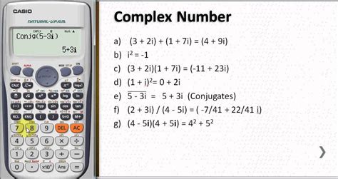 Casio Complex Number Calculator Online