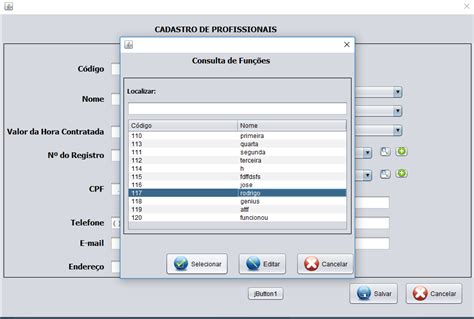 Setar Posição De Um Jcombobox Através De Uma Função De Um Jdialog Para