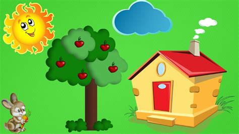 Первые слова для малыша Развивающий мультик Youtube