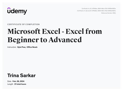 Microsoftexcel Continuingeducation Professionaldevelopment Excelskills… Trina Sarkar