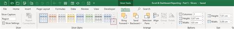 Slicers And Dashboards Spreadsheet Solutions