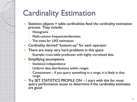 Ppt Query Optimizer Overview Powerpoint Presentation Free Download Id2384553