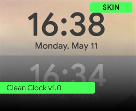 Rainmeter Clock