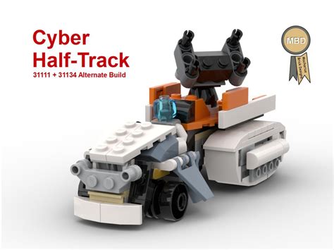 Lego Moc Cyber Half Track 3111131134 Alternate Build By Macharius