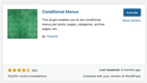 Conditional Menus ปลั๊กอินแสดงเมนูแบบมีเงื่อนไข Wpthaiuser By Ruk Com