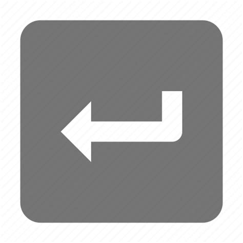 Arrow Enter Key Keyboard Icon