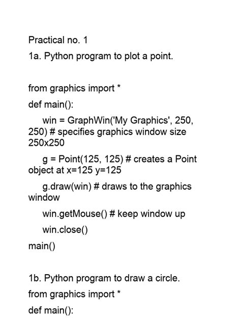 Cga Prac Pdf Computing Computer Science