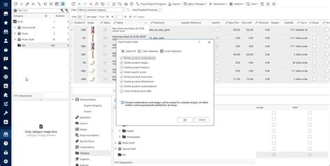 How To Delete Prestashop Product Details Massively Store Manager