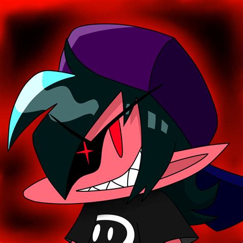 Fnf Au Demon Bf Bust By Artsygum On Deviantart